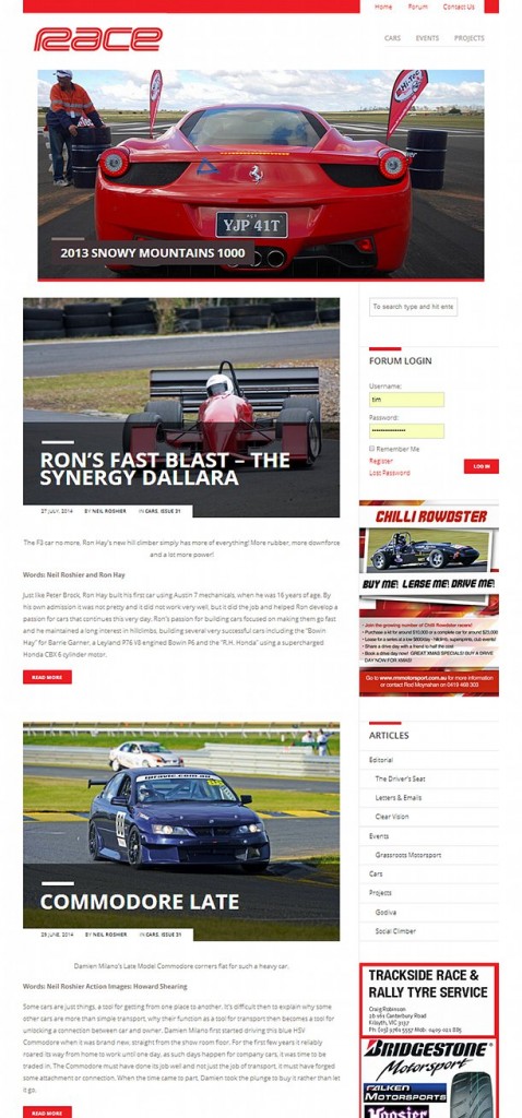 Race Magazine - tecset